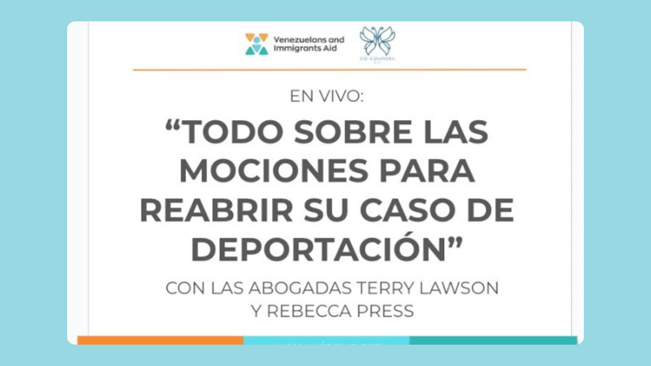 Everything About Motions to Reopen Your Deportation Case - vianyc.org